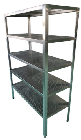 Prateleira Lisa ou Perfurada - Formas de aço inox | Alphainox